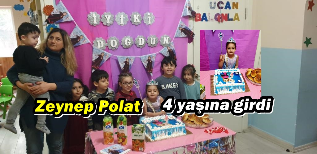 Zeynep Polat 4 yaşına girdi - Gölcük Vizyon Gazetesi